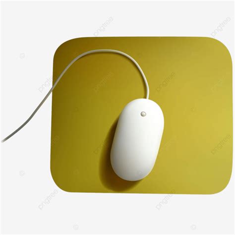 White Computer Mouse Input Object Work Tool Vector Input Object Work