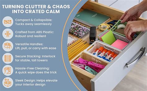 Plastic Crates For Storage Stackable Set Of 4 Collapsible Crates For Groceries