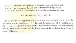 PRESENTATION ON BINOMIAL EXPANSION USING PASCAL S TRIANGLE AND BINOMIAL THEOREM Pptx
