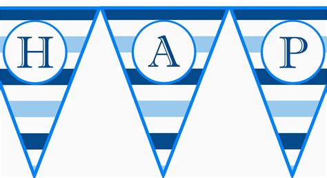 Birthday Banner Printables Printable Paper Crafts