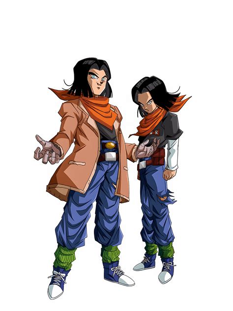 Android 17 Dragon Ball Saga Fighter Resilience Png