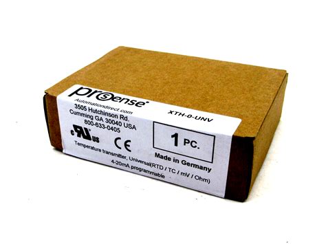 New Automation Direct Xth 0 Unv Temperature Transmitter Xth0unv Sb Industrial Supply Inc