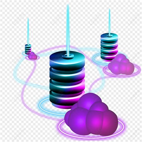 데이터베이스 사실 입체 모델 일러스트 인터넷 취미 현실적 Png 일러스트 무료 다운로드 Lovepik