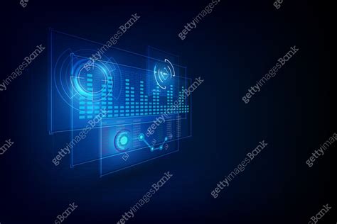 Hud Interface Ui Template Cyber Innovative Concept Holographic 3d Ui