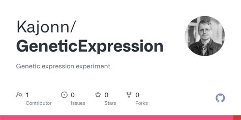 Github Kajonngeneticexpression Genetic Expression Experiment