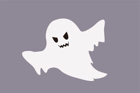 ハロウィン向けゴーストのイラスト Events Design