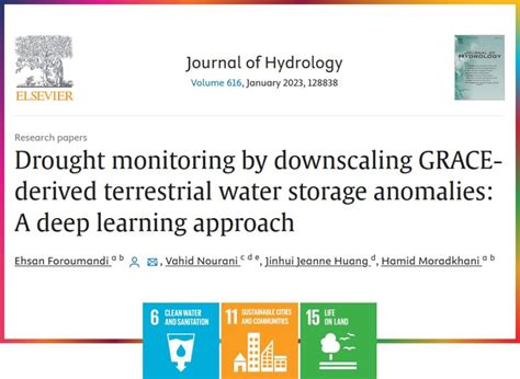 Drought Monitoring By Downscaling Grace Derived Terrestrial Water Storage Anomalies A Deep