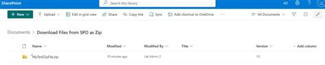Free Create Zip File Using Power Automate Without Third Party Connector Global Sharepoint