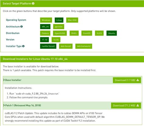 How To Install Cuda 92 On Ubuntu 1804 Puget Systems