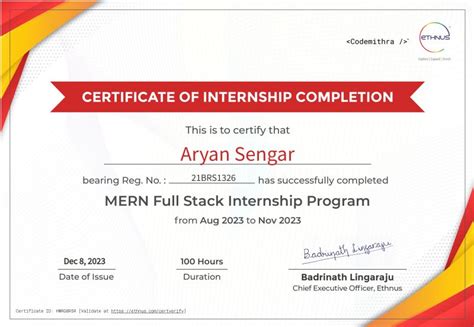 aryan sengar on linkedin mern fullstackdeveloper projectsuccess