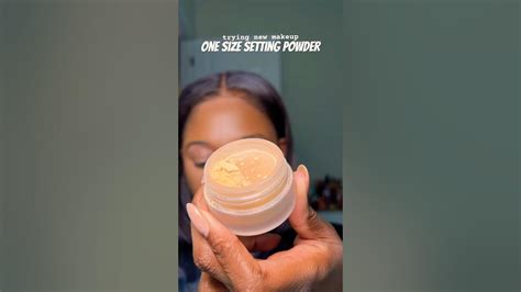 Trying One Size Setting Powder On Oily Skin Sweet Honey Makeupshorts