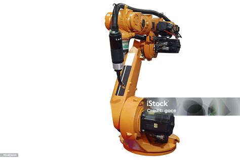 Lengan Robot Industri Foto Stok Unduh Gambar Sekarang Bagian Mesin Fotografi Citra