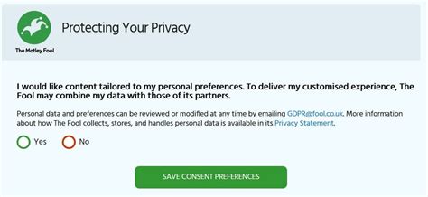 Cookie Consent Examples Privacy Policies