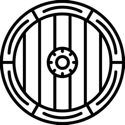 Shield Line Icon 53676536 Vector Art At Vecteezy