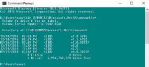Ways To Check NET Framework Version Using Command Line