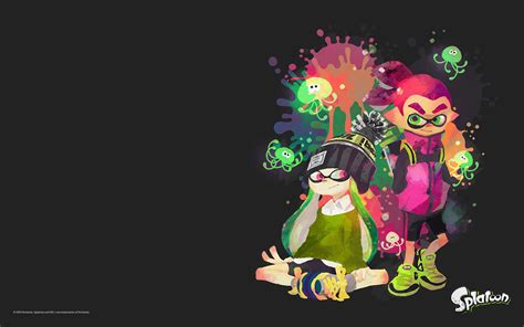 Vibrant Inkling Splash — Splatoon Hd Wallpaper 1920x1200 Wallpaper