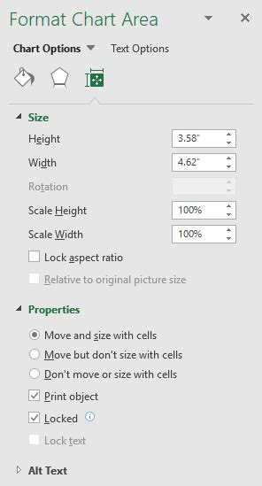 Excel Chart Components