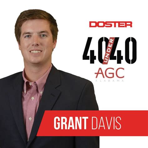 Doster Construction Company On Linkedin Congratulations To Grant Davis