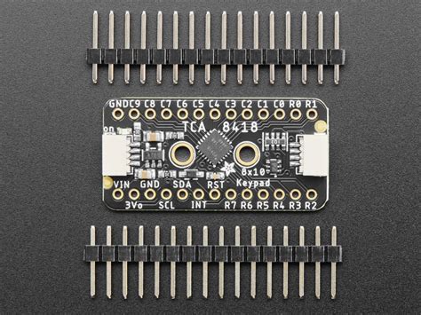 Adafruit Tca8418 Keypad Matrix And Gpio Expander Breakout Stemma Qt Qwiic Id 4918