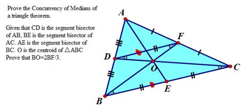 Xmliang Math Workshop Proof The Concurrency Of Medians Of A Triangle