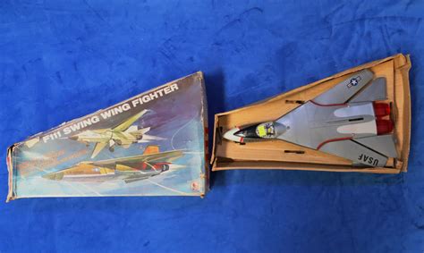 Lot Boxed F11 Swing Wing Fighter Model