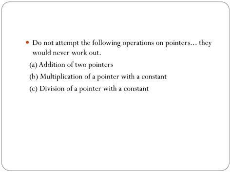 Introduction To Pointers Ppt Download