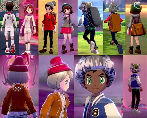 Pokemon Sword And Shield Girl Characters