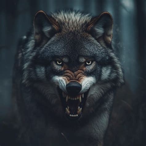 Free Fierce Wolf Growling Image Wolf Growling Fierce Download At