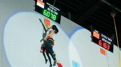 Cliff Climbing Gets Additional 5 Tickets To The 2026 Asian Games