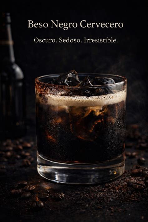 Escuela 🍺🖤 Beso Negro Cervecero 🖤🍸 Oscuro Sedoso Y Peligrosamente