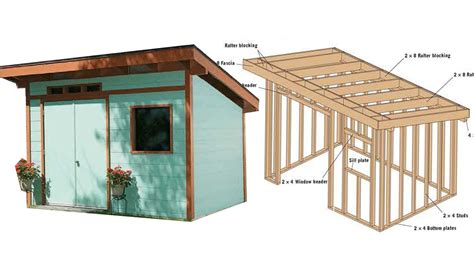 8 12 Shed Roof Construction Master 8×12 Stilla