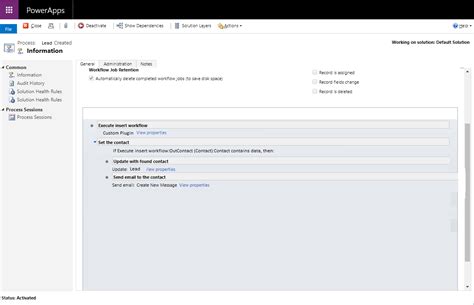 Dynamics Workflows With Plugin Data Updates Jinx Johnny