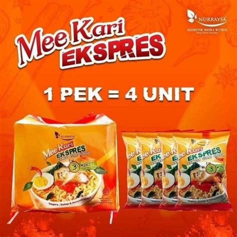 Mee Express Kari No Msg Nurraysa 💯 Original Shopee Malaysia
