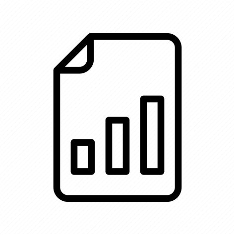 Document File Graph Report Sheet Icon Download On Iconfinder