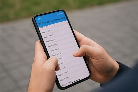 Flutter Infinite Scrolling Made Simple With Infinitescrollpagination