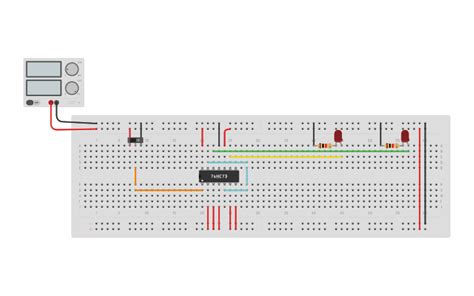 Circuit Design Async Down Tinkercad