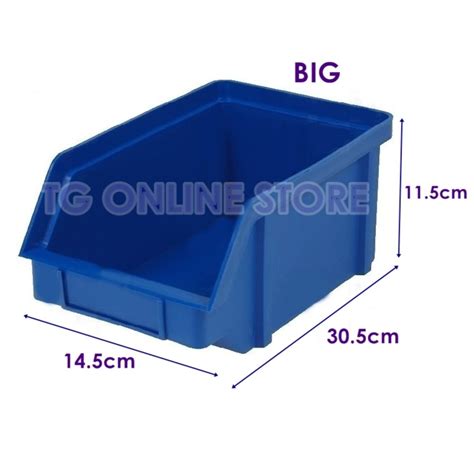 Hardware Spare Parts Storage Tray Tool Box Stackable Part Bin