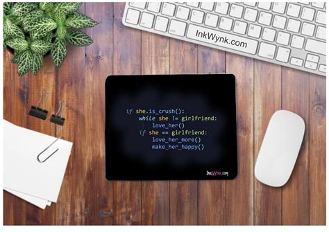 Buy Python Programmer Coding Rectangle Shape Mousepad Goa