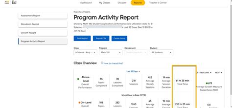Determining The Total Time For Each Session For Math 180 And Read 180 In Hmh Ed