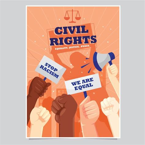 Civil Rights Movement Clip Art 22200 Civil Rights Movement Stock