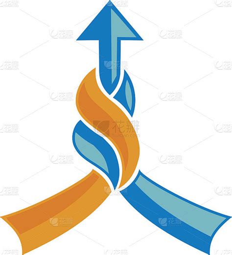 业务增长的箭头