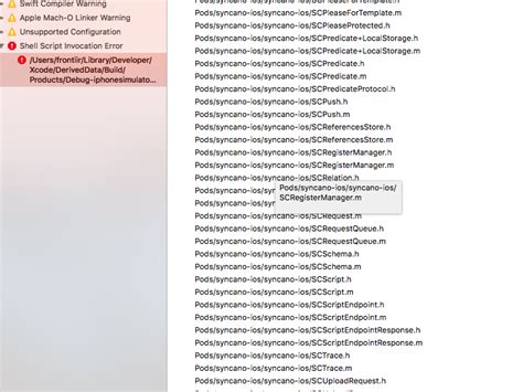 Ios Shell Script Invocation Error No Such File Or Directory In Xcode