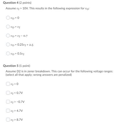 Solved Diode Question 1 Questions 1 5 Relate To The Diode Chegg Com