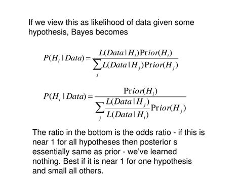 Ppt Likelihood Function And Bayes Theorem Powerpoint Presentation