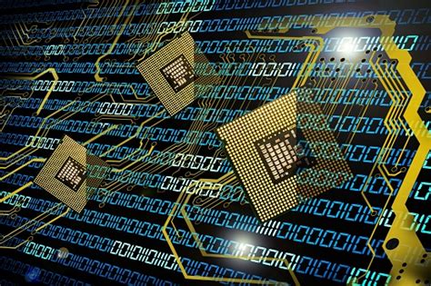 3d 그림 cpu 칩 프로세서 및 전자 회로가 있는 바이너리 코드 0명에 대한 스톡 사진 및 기타 이미지 0명 cpu