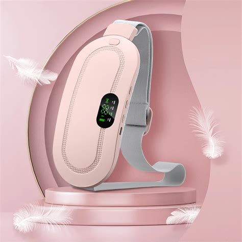 Portable Cordless Thermal Heating Pad Therapy Menstrual Cramp Period Care Waist Massager