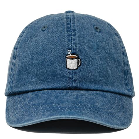 Coffee Embroidered Hat The Hungry Sloth