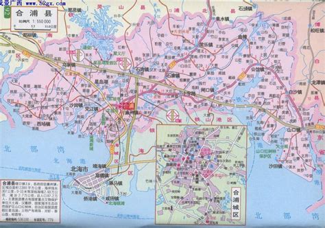 合浦县地图一全图合浦县地图一高清版下载 8264户外8264