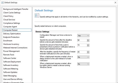 How To Restart Windows Devices From Sccm Console