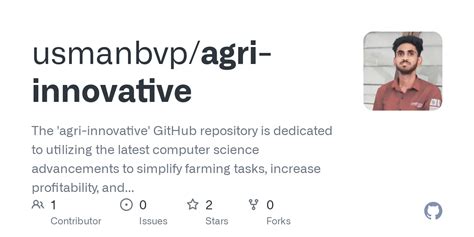 Github Usmanbvp Agri Innovative The Agri Innovative Github